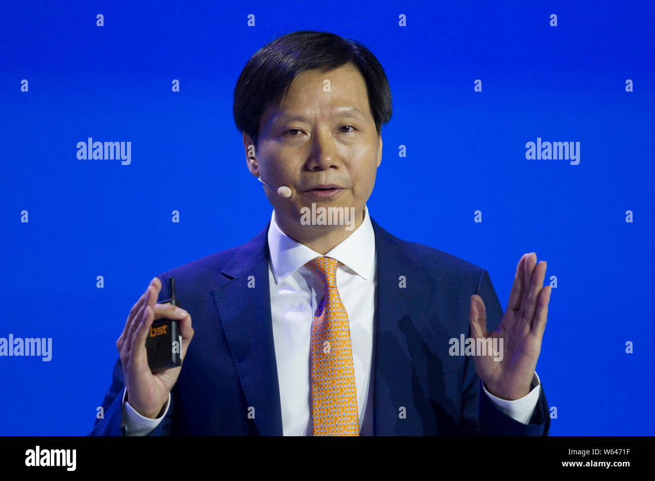 Lei Jun, Chairman and CEO of Xiaomi Technology and Chairman of Kingsoft ...