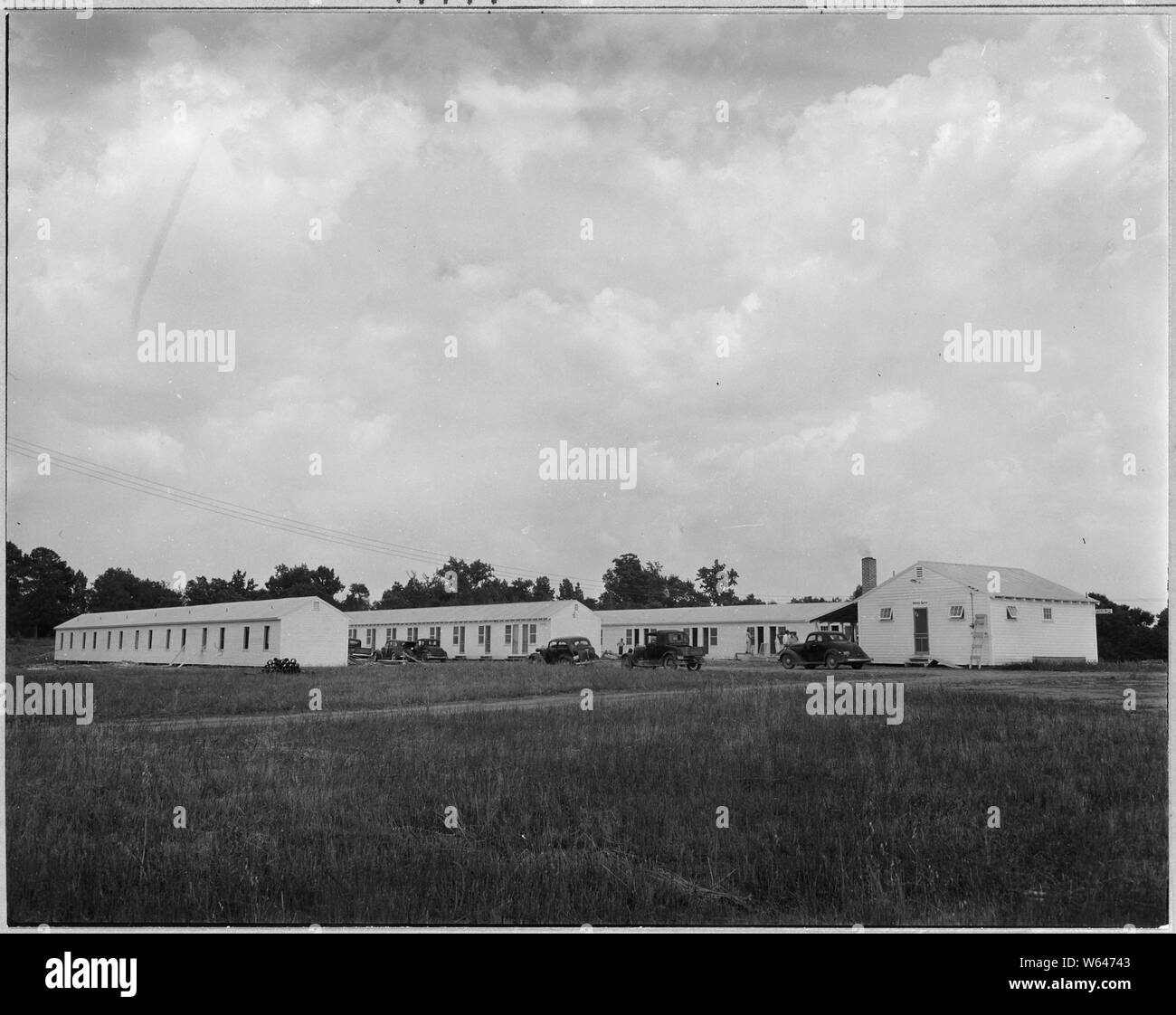 Coosa Valley, Alabama. Newly completed bunk houses at Childersburg ...