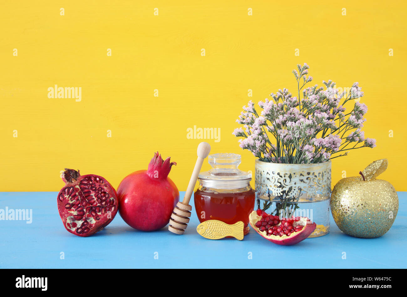 religion image of Rosh hashanah (jewish New Year holiday) concept ...