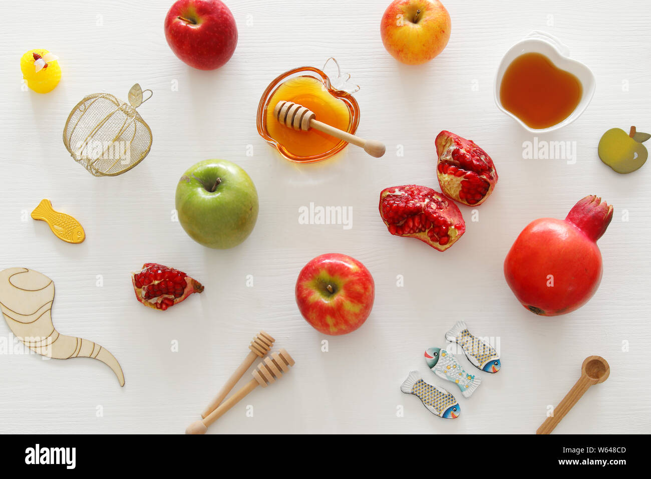 religion image of Rosh hashanah (jewish New Year holiday) concept ...