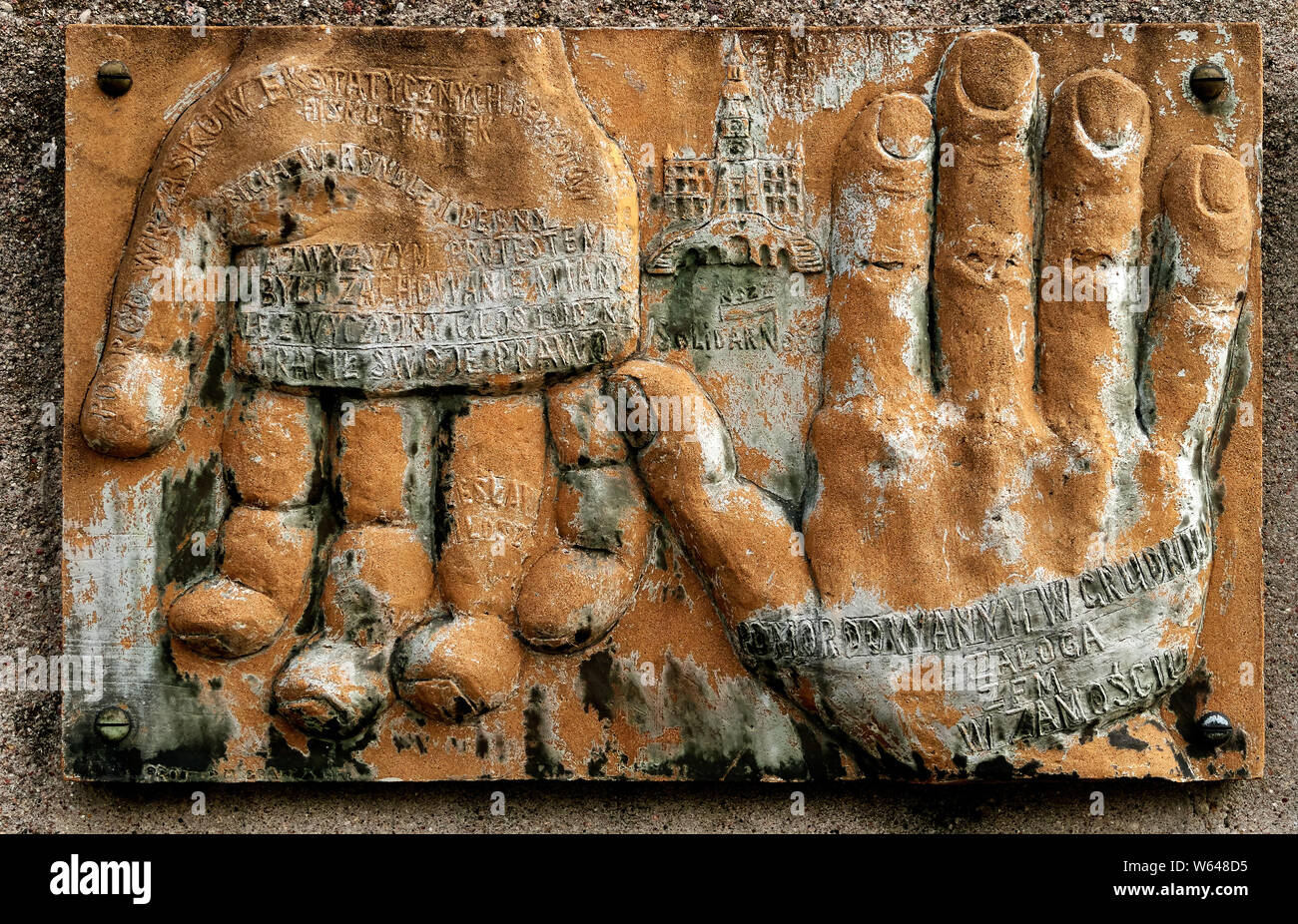 Ceramic commemorative plaques hi-res stock photography and images - Alamy