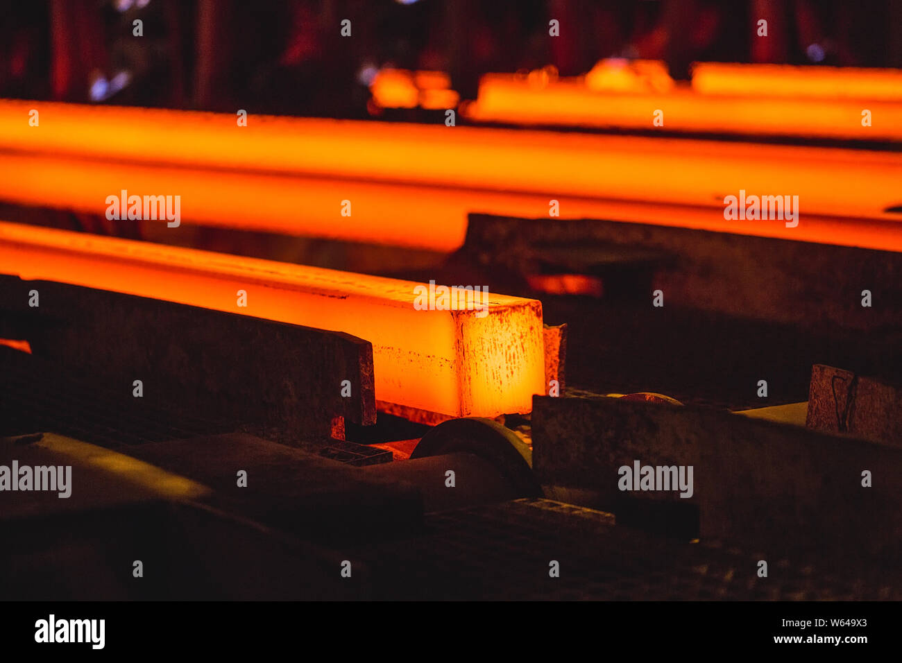 Continuous casting and rolling hi-res stock photography and images - Alamy