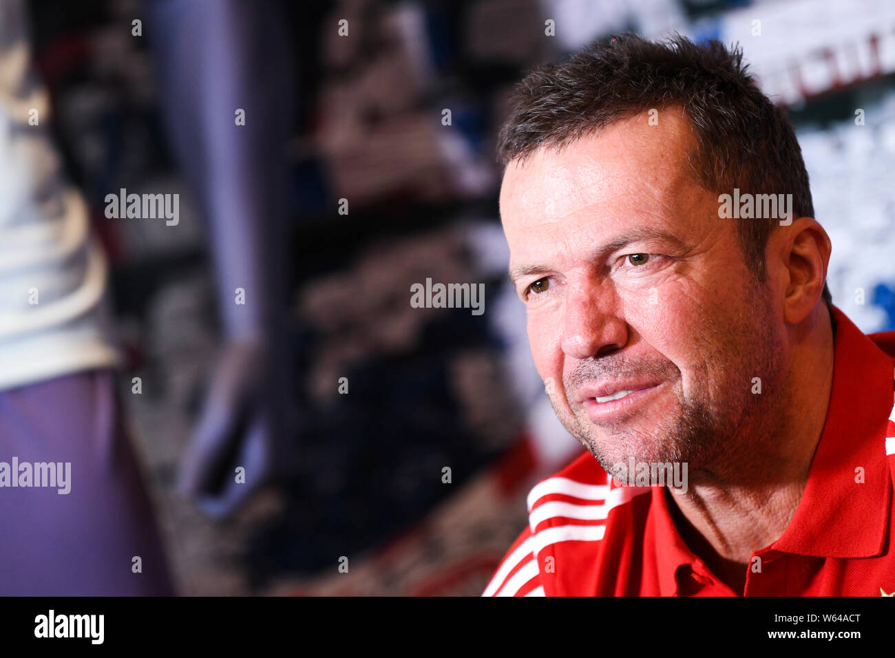 German football manager and former player Lothar Herbert Matthaus ...