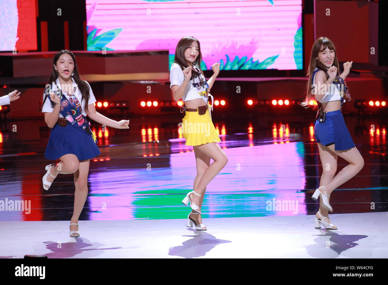 (From left) Yeri, Seulgi, and Wendy of South Korean girl group Red ...