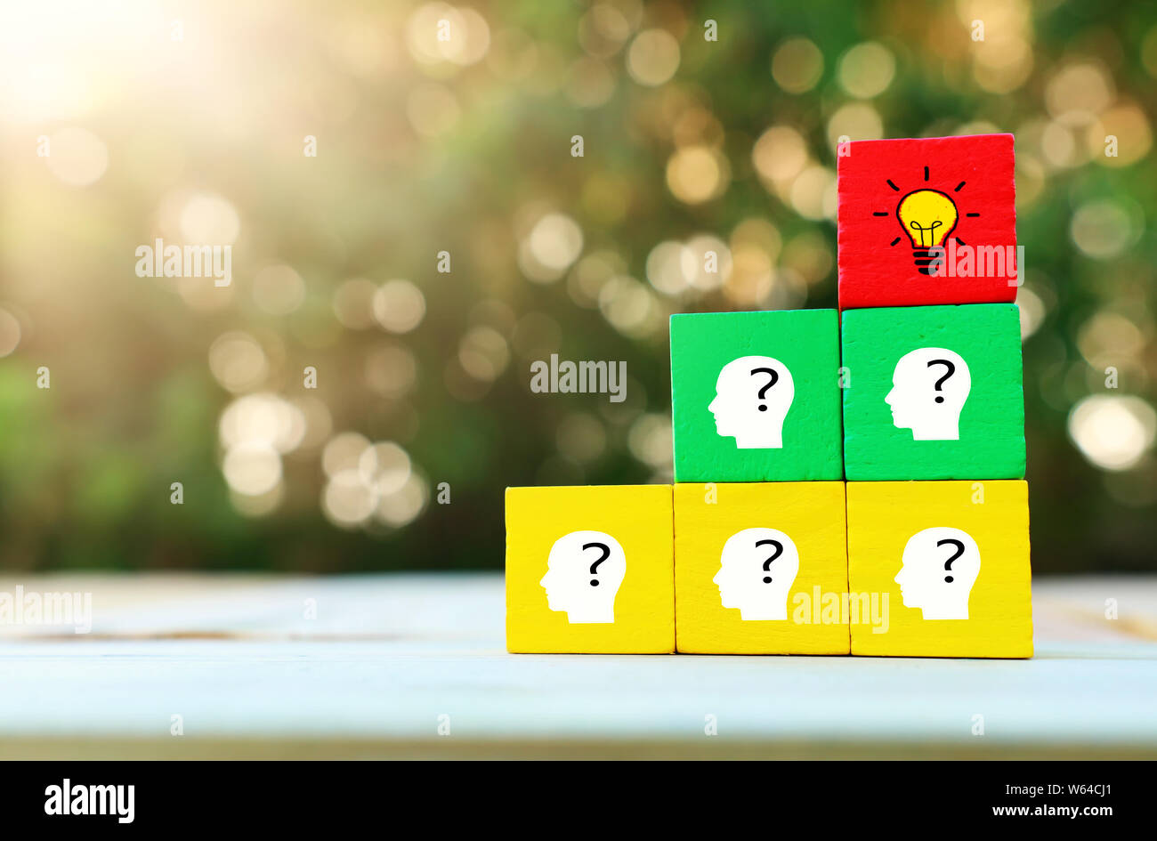 Finding the right light bulb hi-res stock photography and images - Alamy