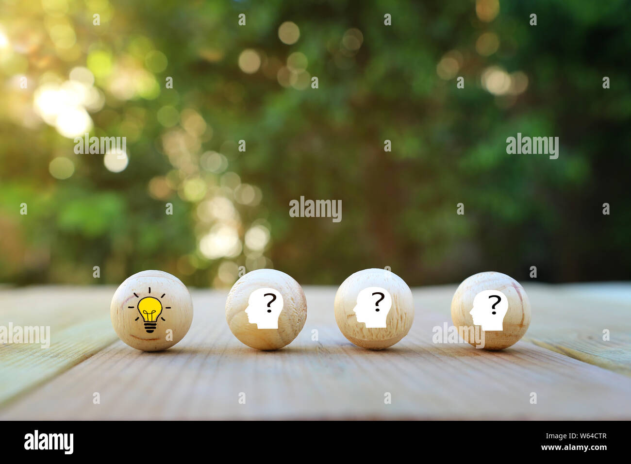 Finding the right light bulb hi-res stock photography and images - Alamy