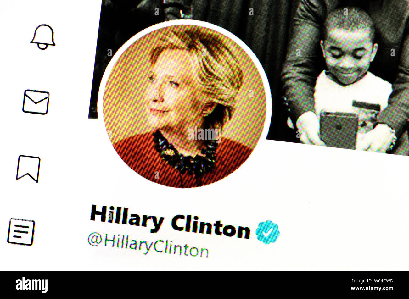 Hillary clinton as first lady hi-res stock photography and images - Alamy