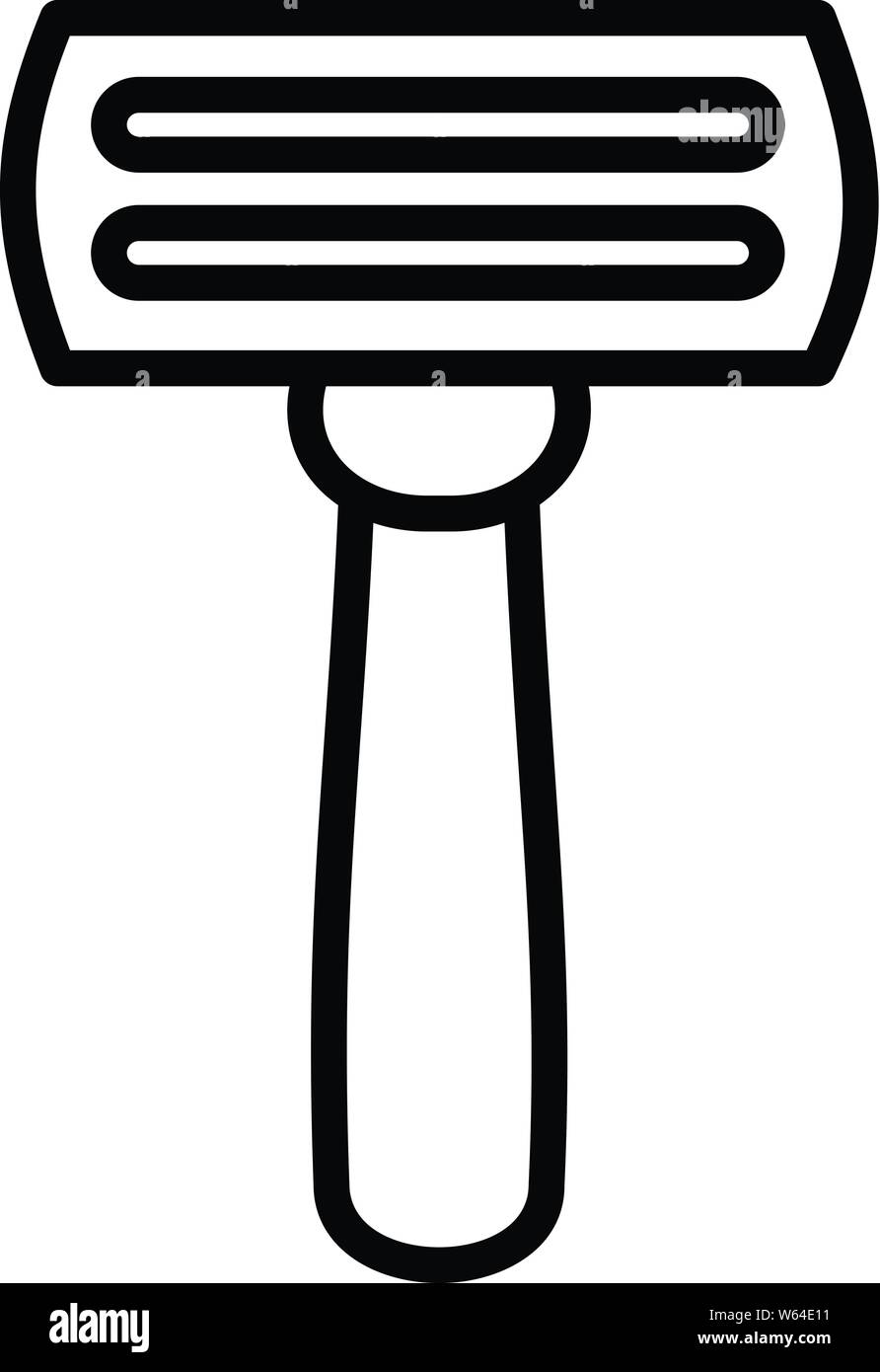 Classic razor icon. Outline classic razor vector icon for web design ...