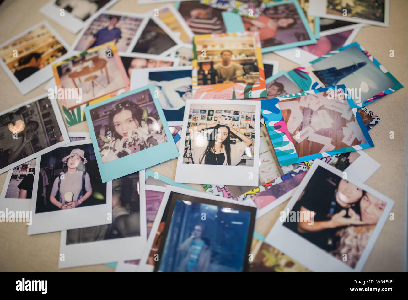 Photos taken by Polaroid cameras are on display in Hangzhou's first ...