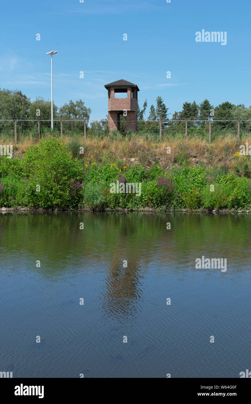 Breendonk, Belgium, 22 July 2019. the national Memorial of the fortress ...
