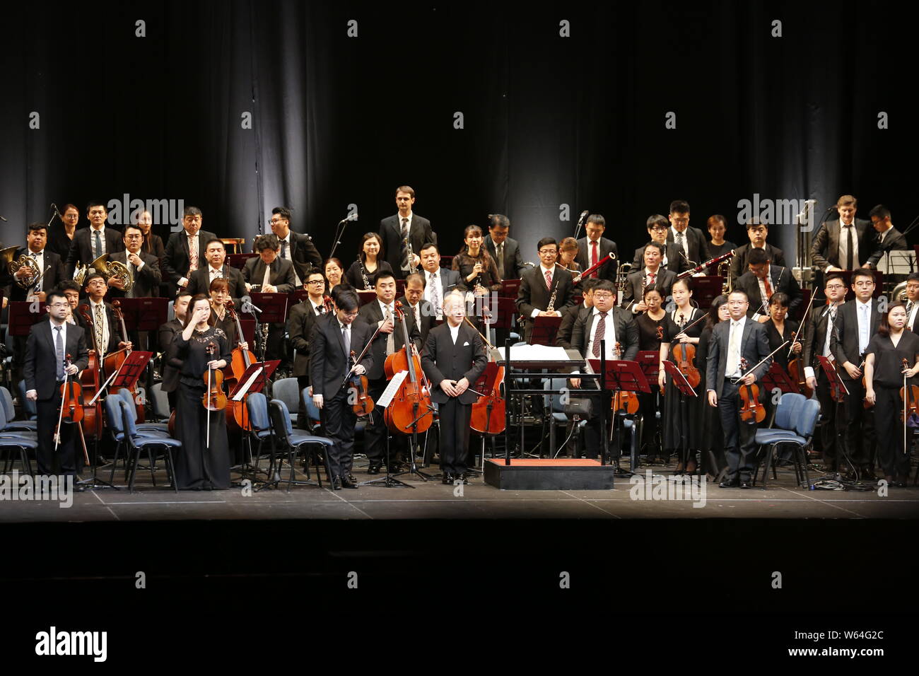 Japanese composer and musical director Mamoru Fujisawa, known ...