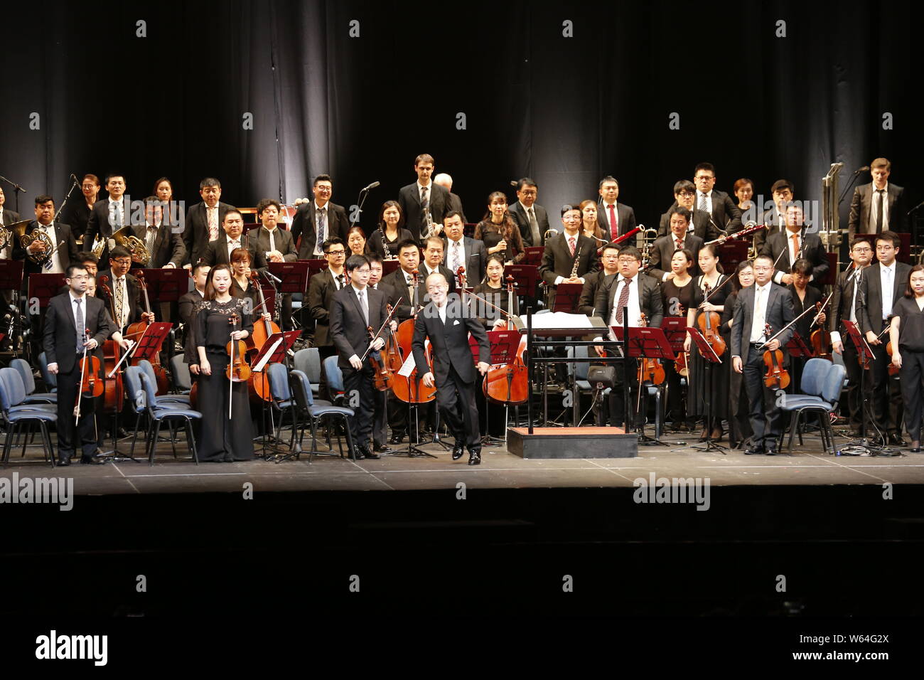 Japanese composer and musical director Mamoru Fujisawa, known ...