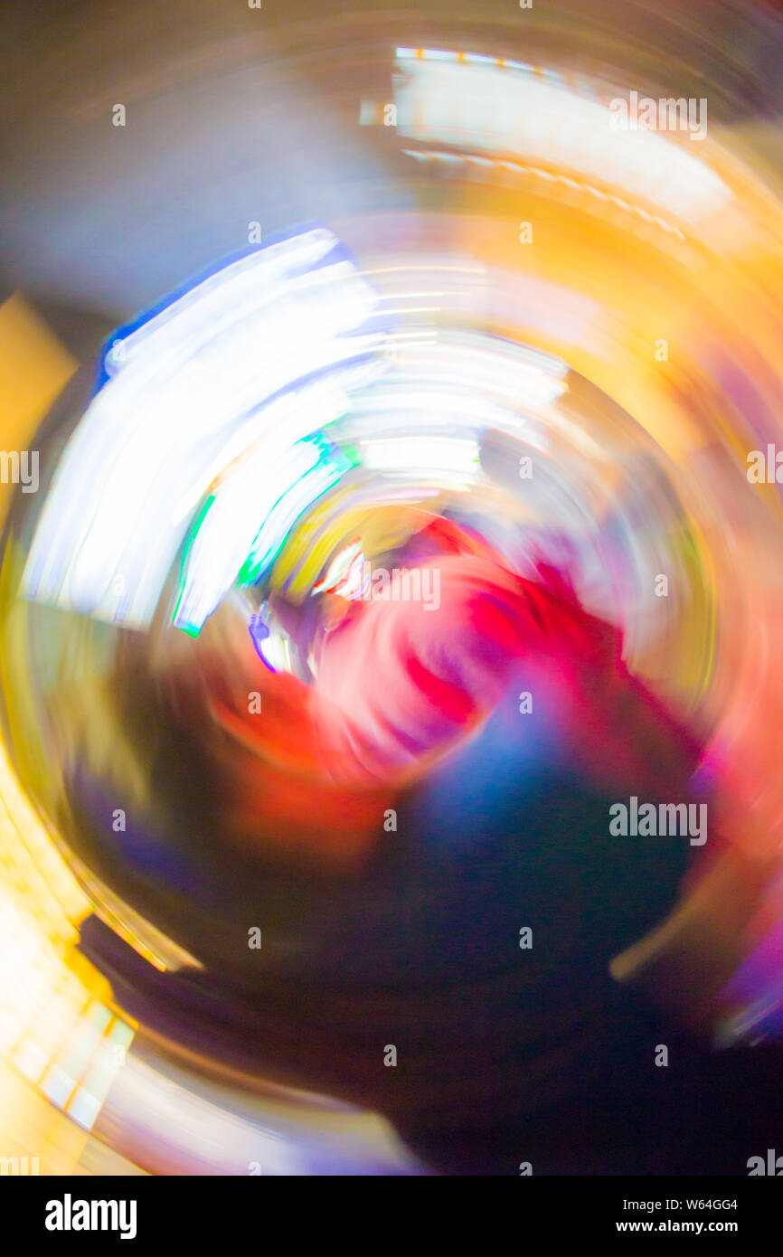 Background of the shutter speed. Light in the night. Pattern a shutter ...