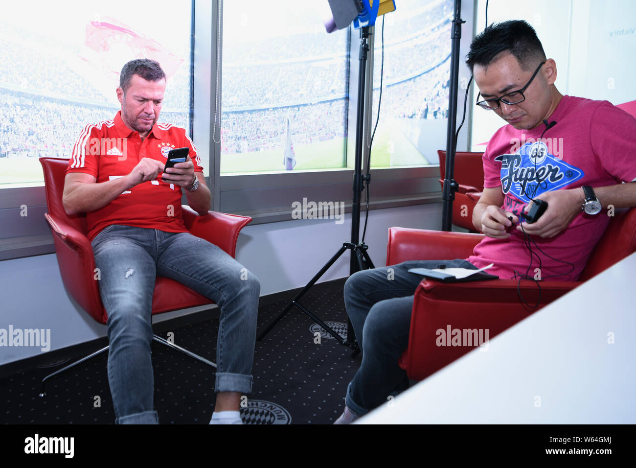 German football manager and former player Lothar Herbert Matthaus ...