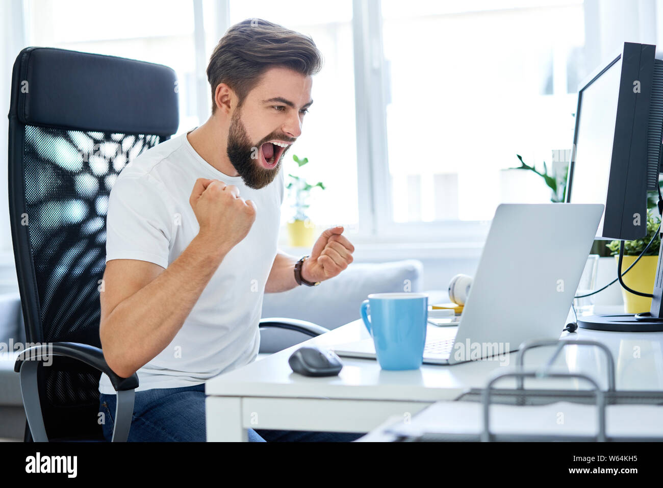 Excited expertise hi-res stock photography and images - Alamy