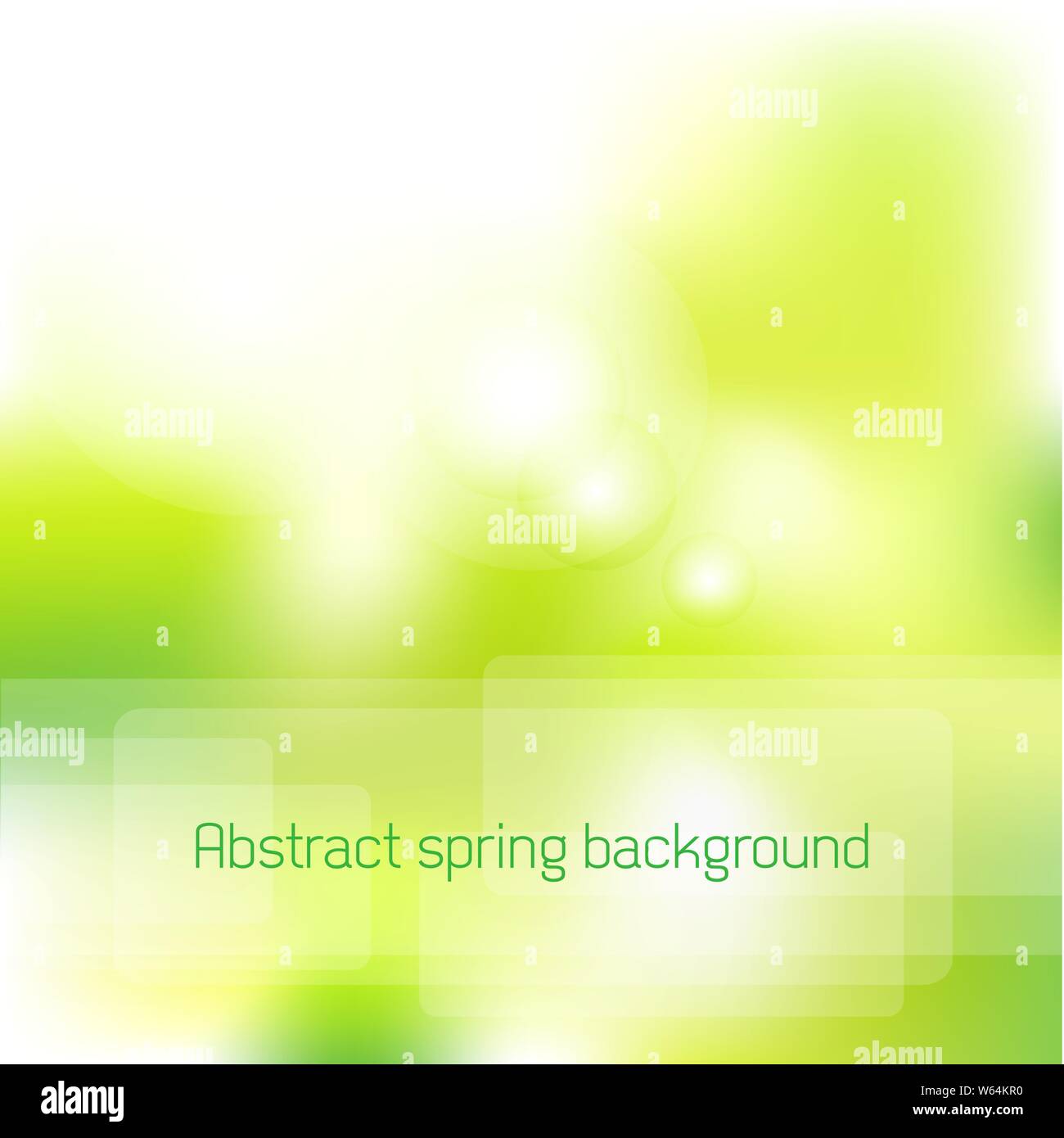 Abstract spring background Vector illustration for your design Stock ...