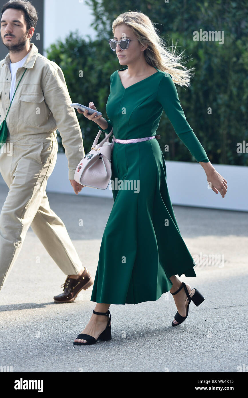 Street Snap during the Paris Fashion Week Spring/Summer 2019 in Paris ...