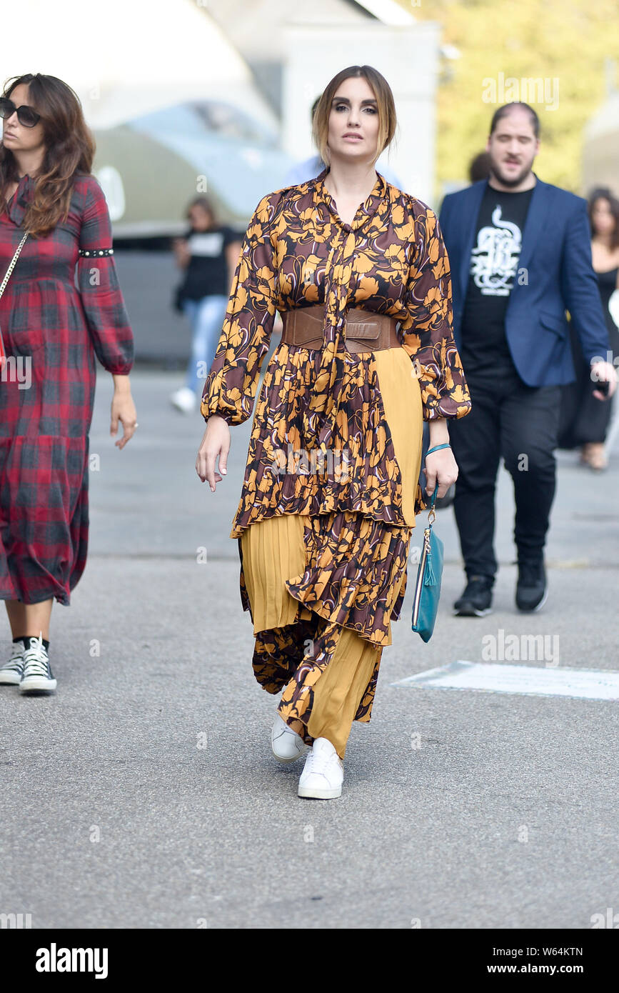 Street Snap during the Paris Fashion Week Spring/Summer 2019 in Paris ...