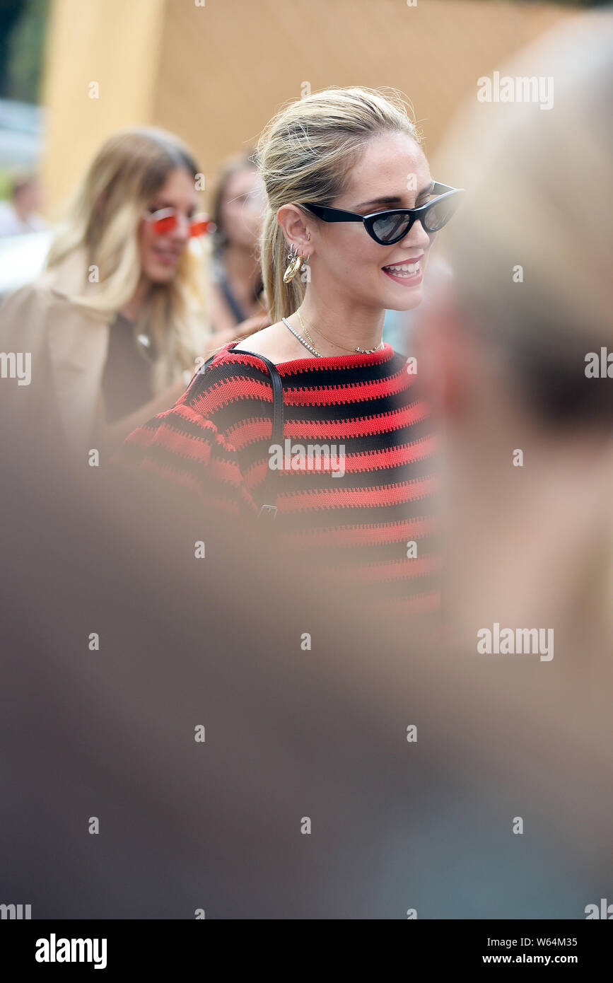 Street Snap during the Paris Fashion Week Spring/Summer 2019 in Paris ...