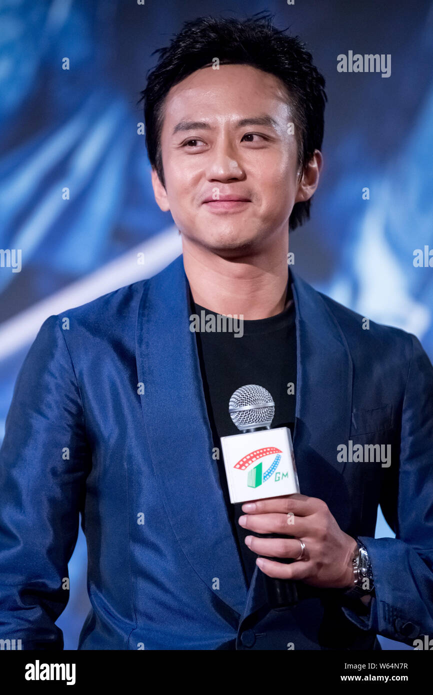 Chinese actor Deng Chao attends a premiere event for his new movie ...