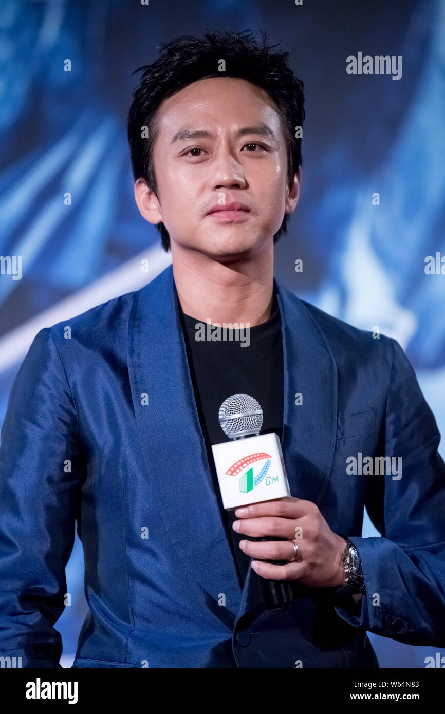 Chinese actor Deng Chao attends a premiere event for his new movie ...