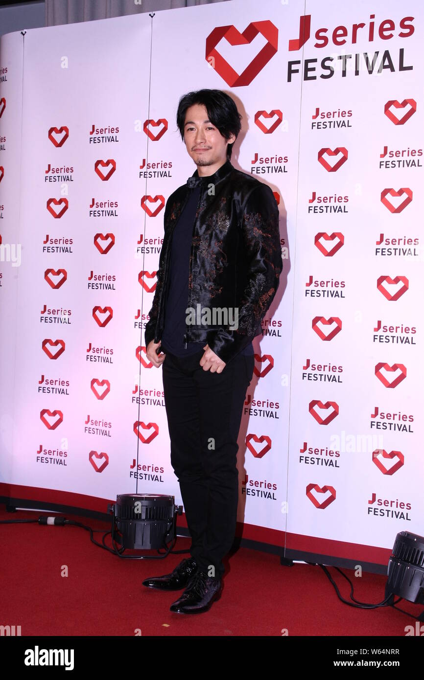 Japanese actor Tatsuo Fujioka, better known as Dean Fujioka, attends a ...