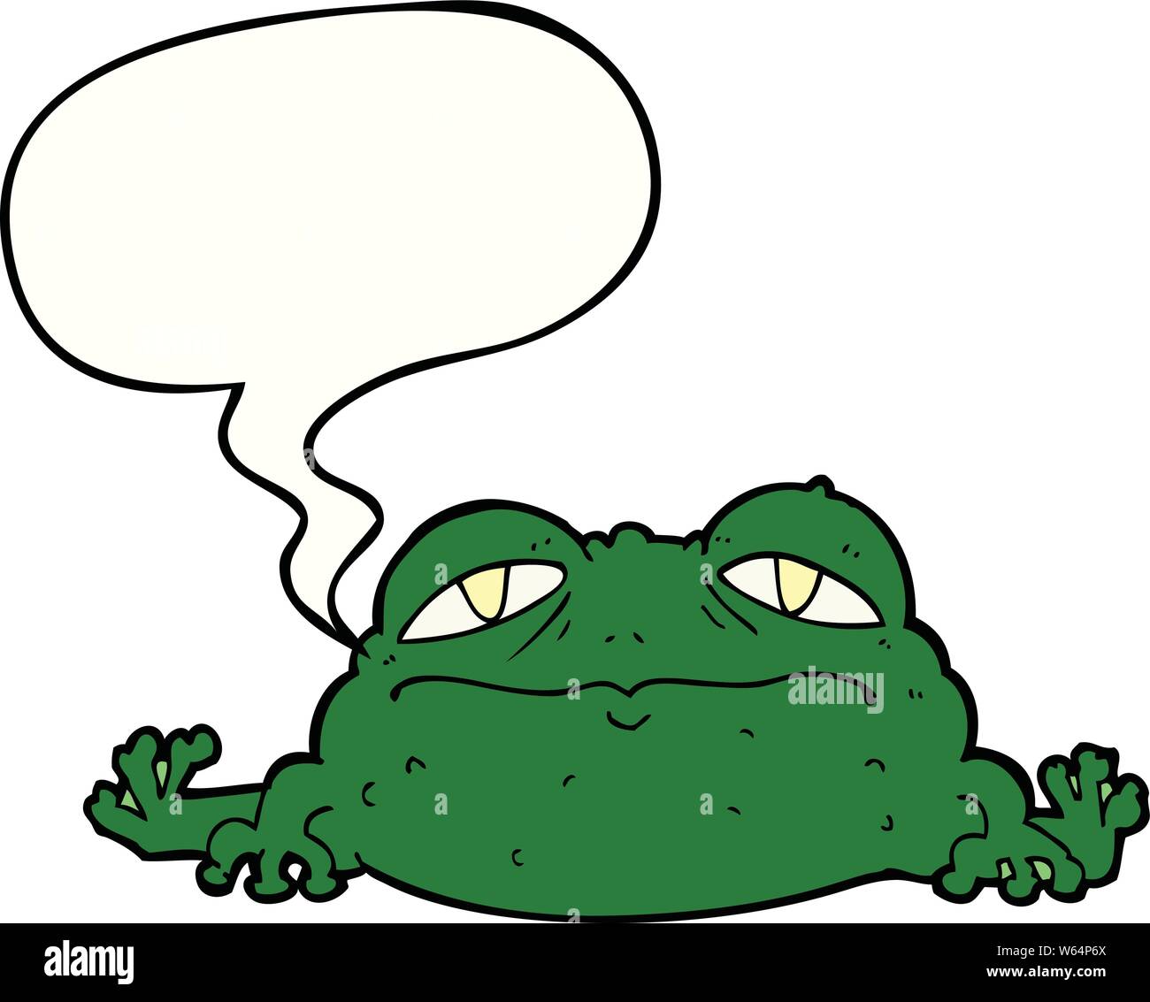 Ugly toad Stock Vector Images - Alamy