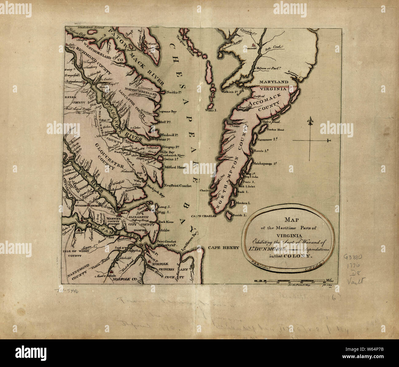 American Revolutionary War Era Maps 1750-1786 600 Map of the maritime ...