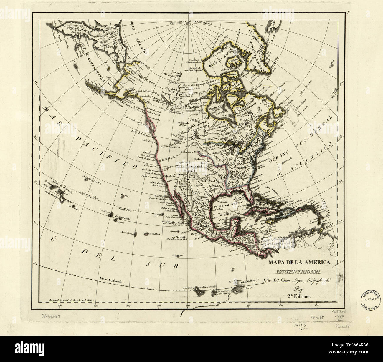 Mapa de 1750 hi-res stock photography and images - Alamy