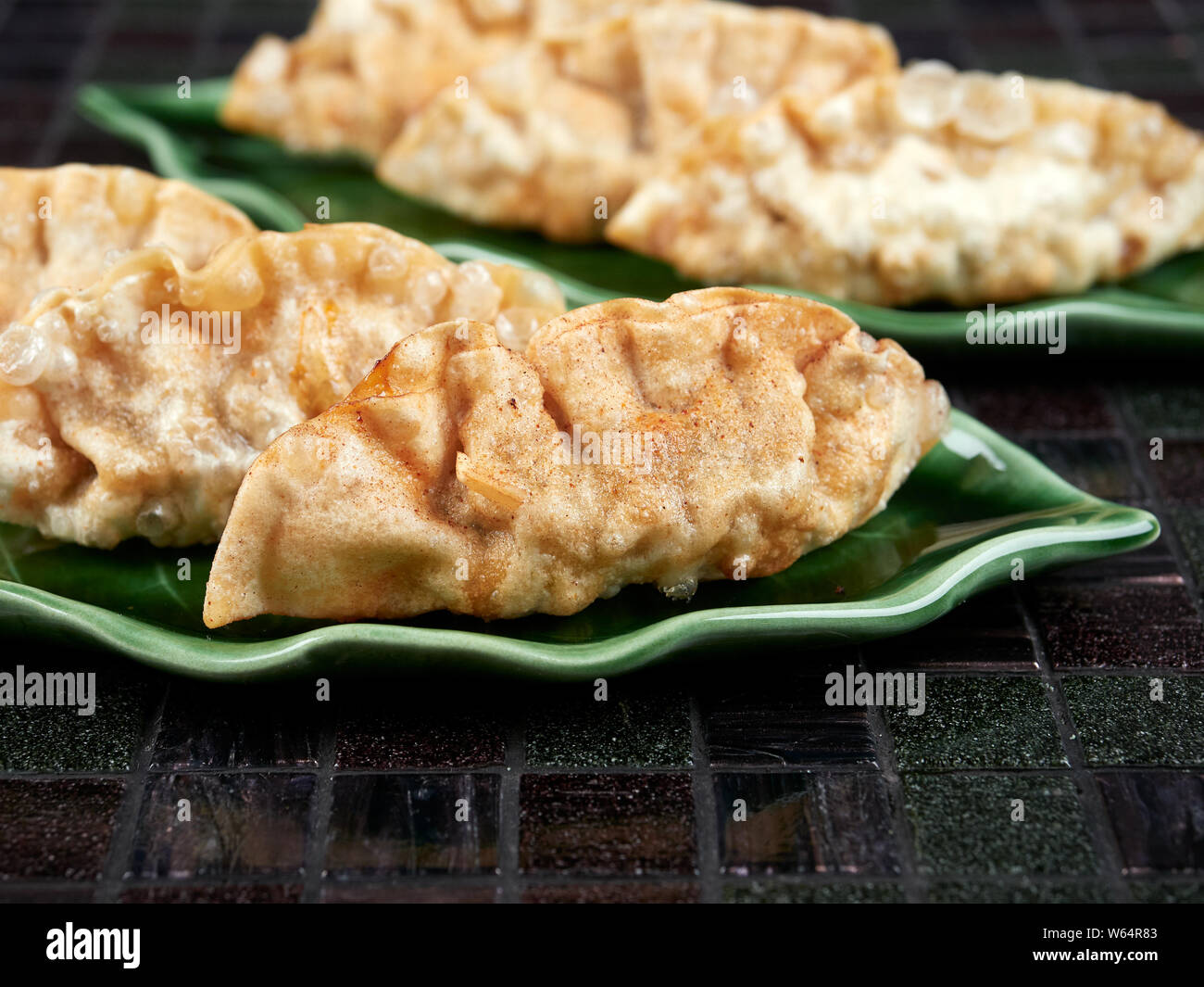 Korean dumplings hi-res stock photography and images - Alamy