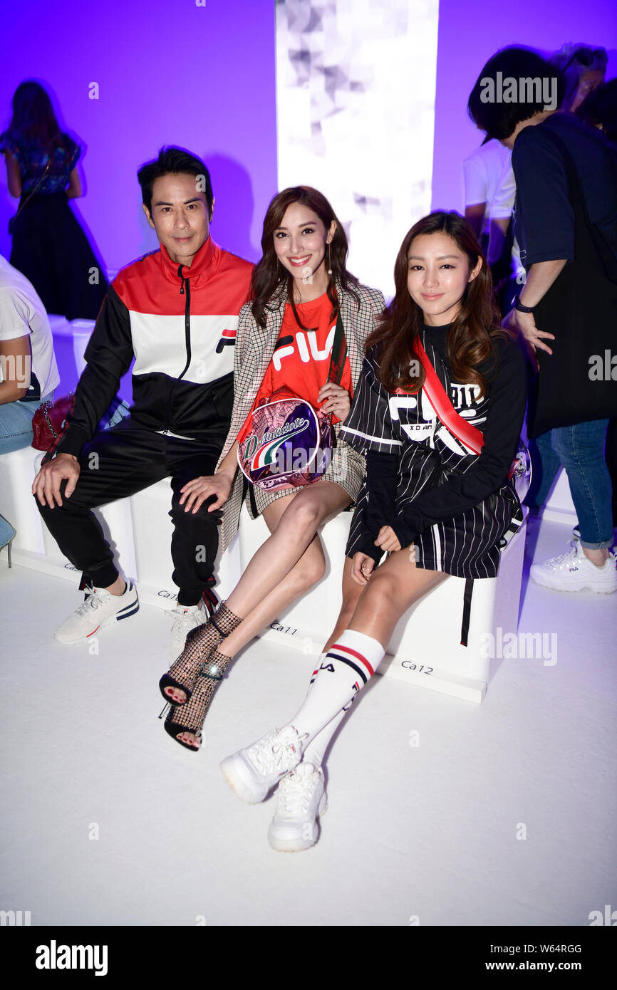 Hong Kong American actor and singer Kevin Cheng, left, and Hong Kong ...