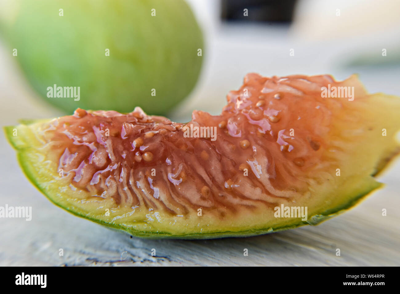 Ripe sweet figs / Closeup of Healthy Mediterranean fig fruit Stock ...