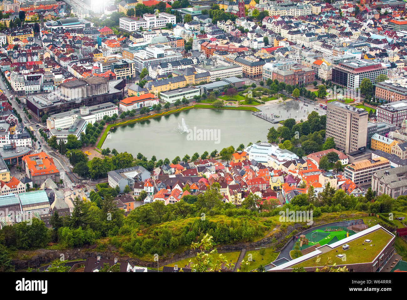 Water fountain bergen norway hi-res stock photography and images - Alamy