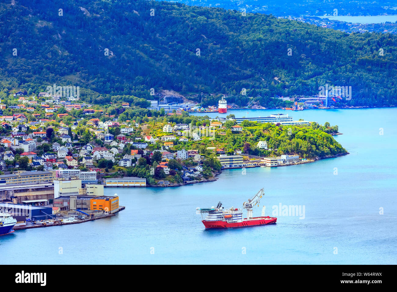 Bergen port hi-res stock photography and images - Alamy