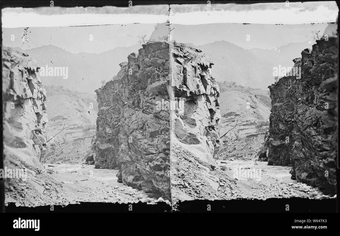 Devil's Gate, Weber Canyon. Weber County, Utah Stock Photo - Alamy