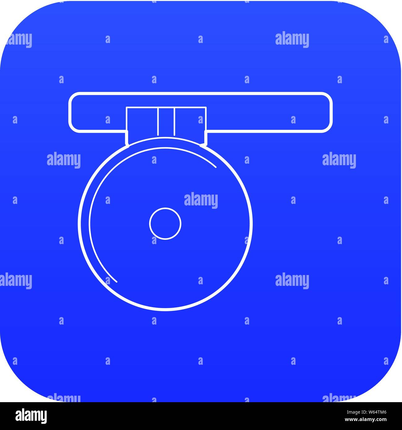 Headlamp reflector icon blue vector Stock Vector Image & Art - Alamy