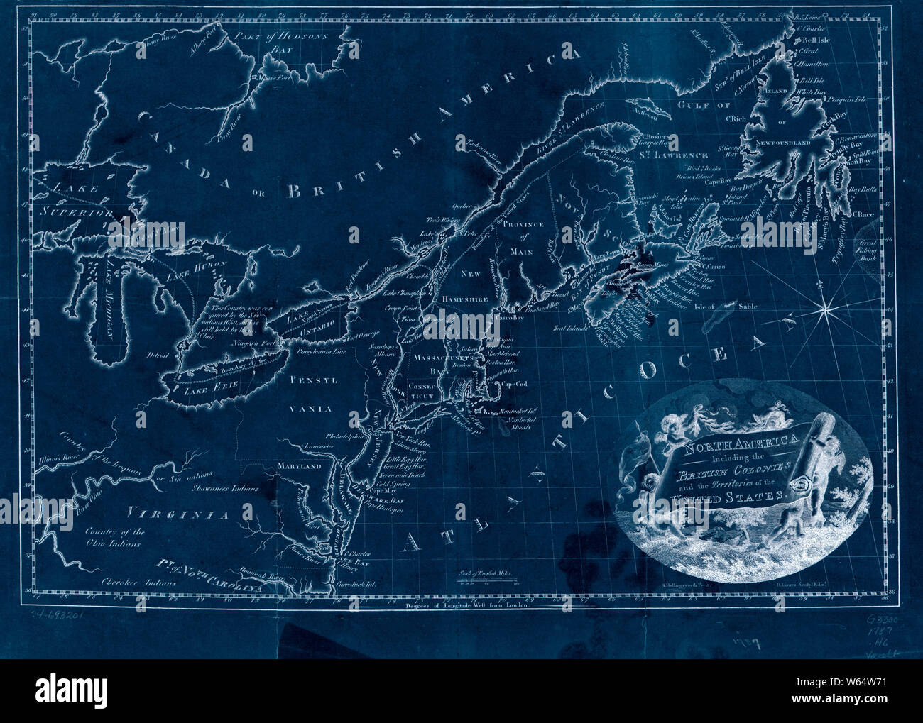 American Revolutionary War Era Maps 1750-1786 632 North America ...