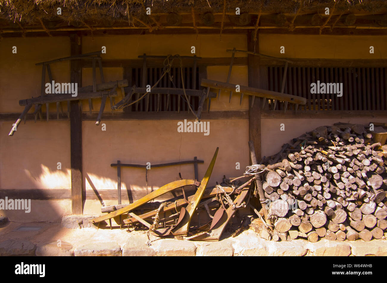 korean traditional farming tool Stock Photo - Alamy