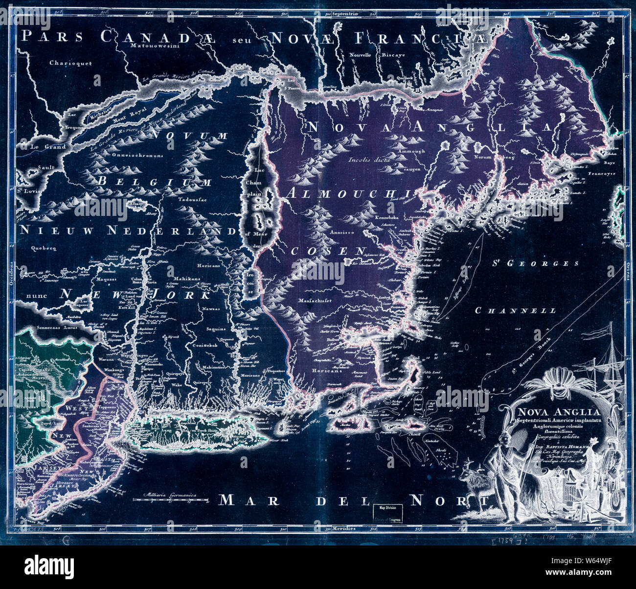 American Revolutionary War Era Maps 1750-1786 636 Nova Anglia 1 ...
