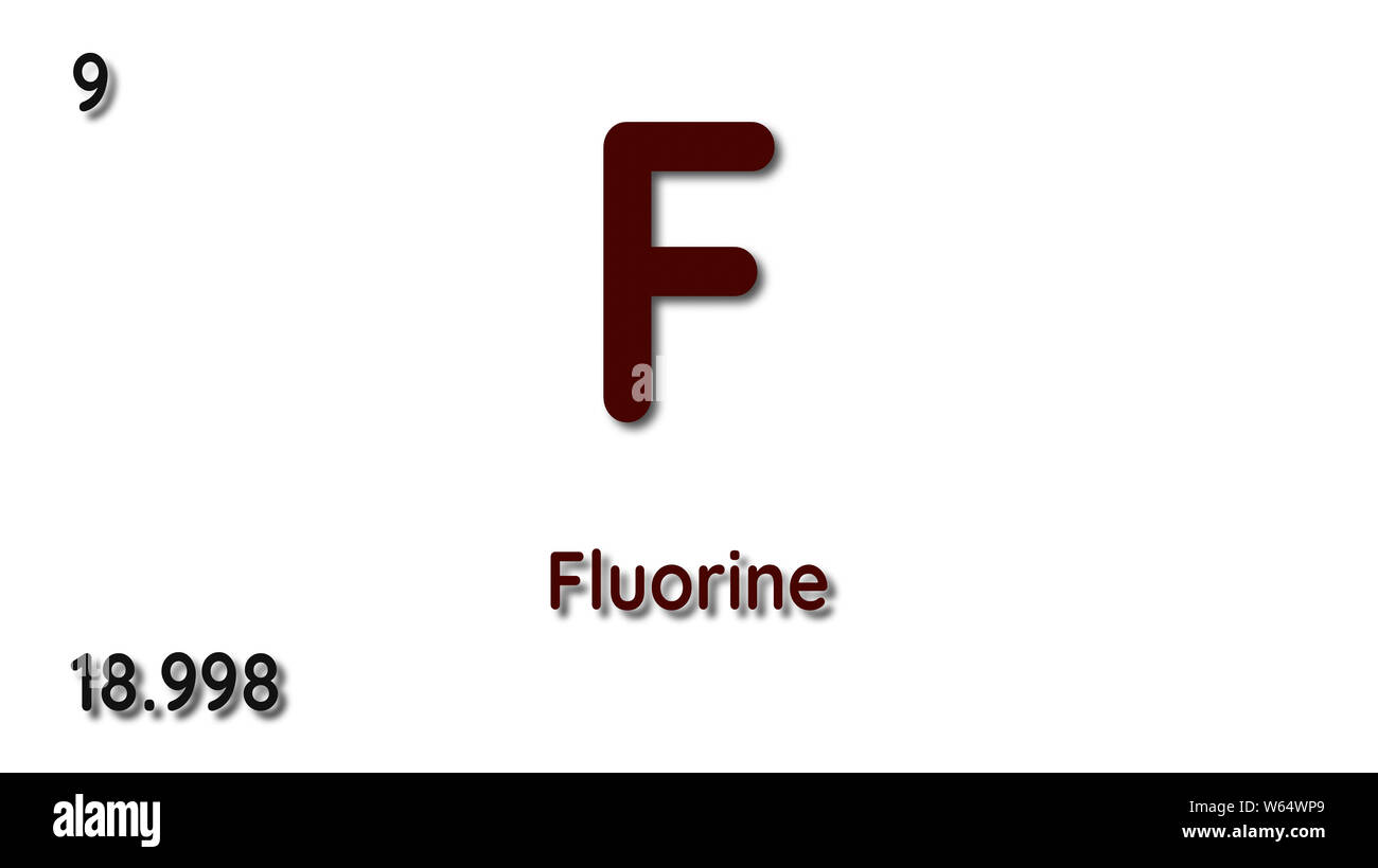 Fluorine Structural Formula