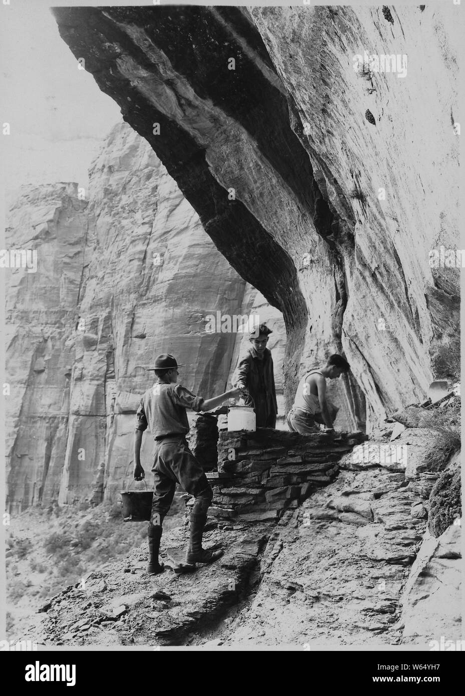 Donald Kelley, Jack Edgemond, and Drew Chick, three of Mr. Hall's ...