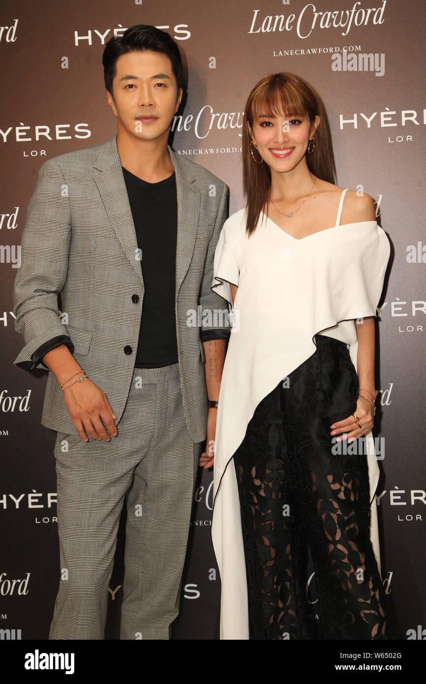 South Korean actor Kwon Sang-woo, left, and Hong Kong-born Canadian ...