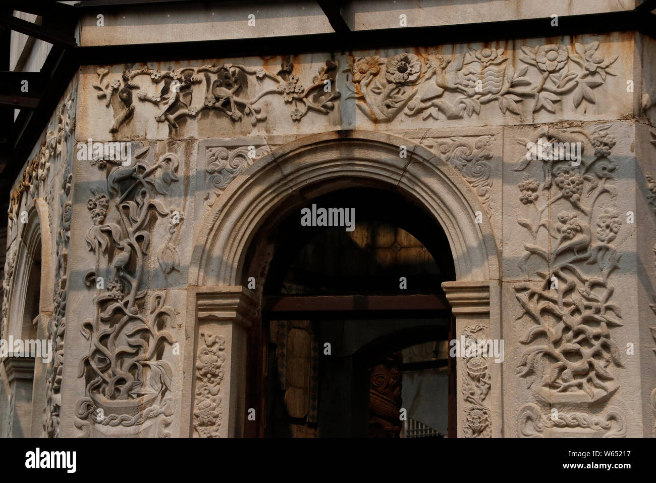 View of the Yanxi Palace, also known as the Palace of Prolonging ...