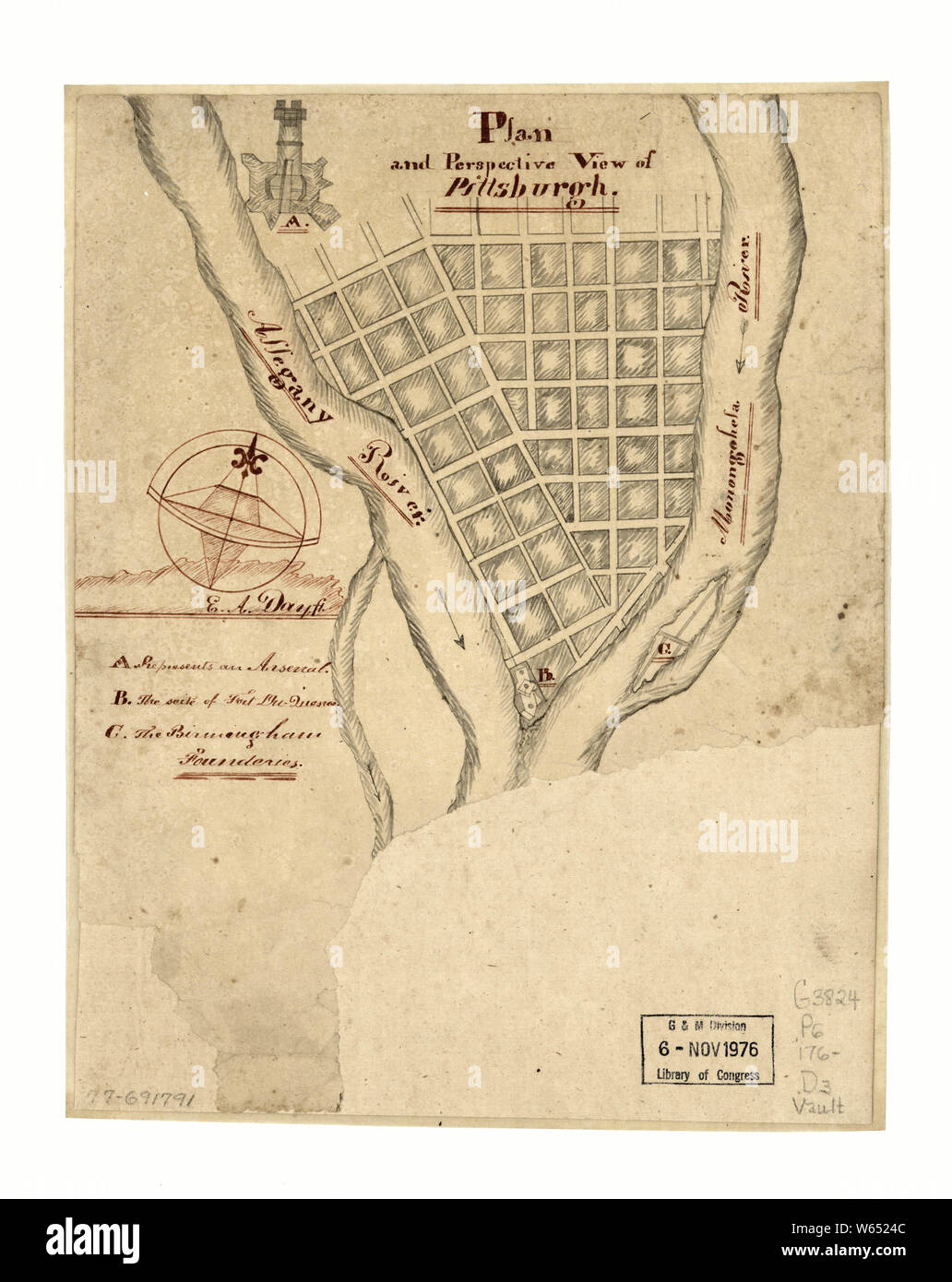 Map of united states 1786 Cut Out Stock Images & Pictures - Alamy