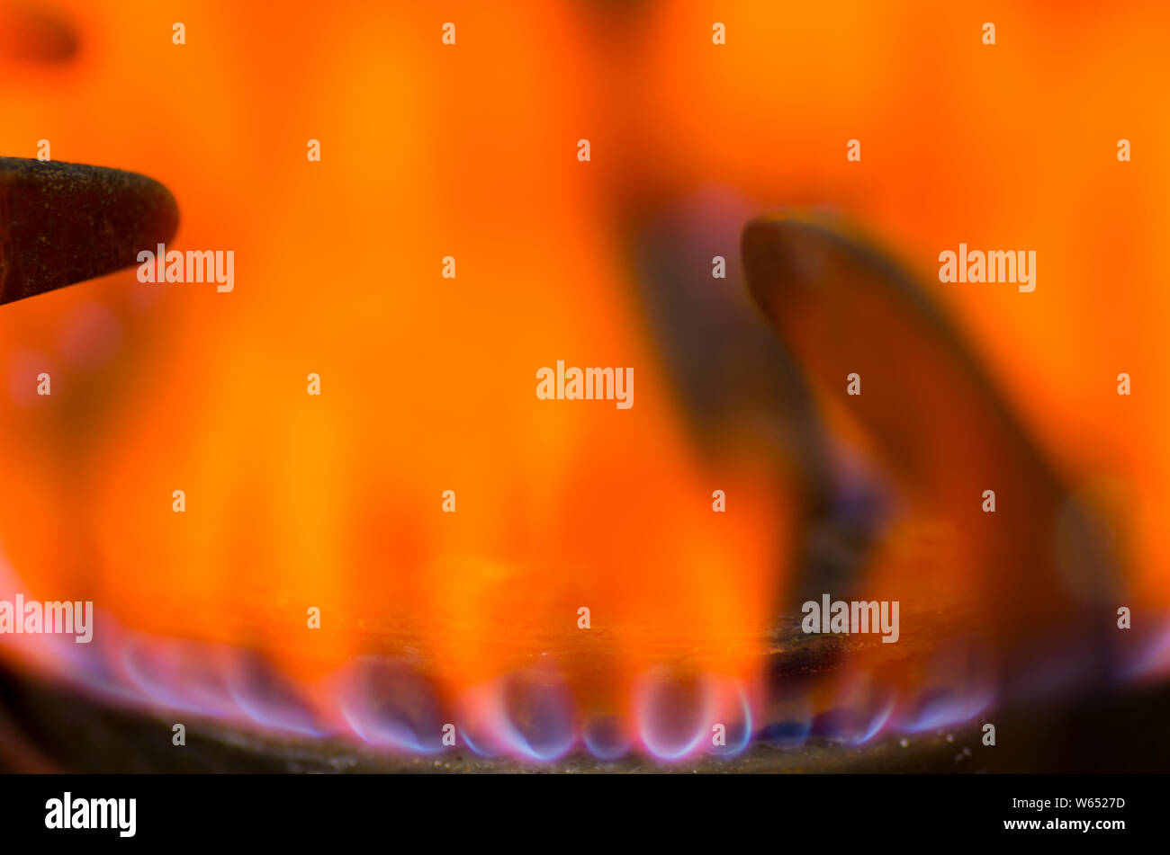 closeup of burning gas Stock Photo - Alamy