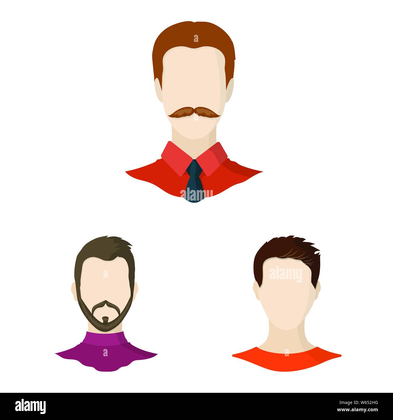 Mustache dummy Stock Vector Images - Alamy