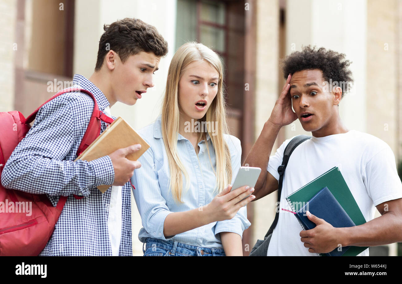 Mobile phone exam education black hi-res stock photography and images ...