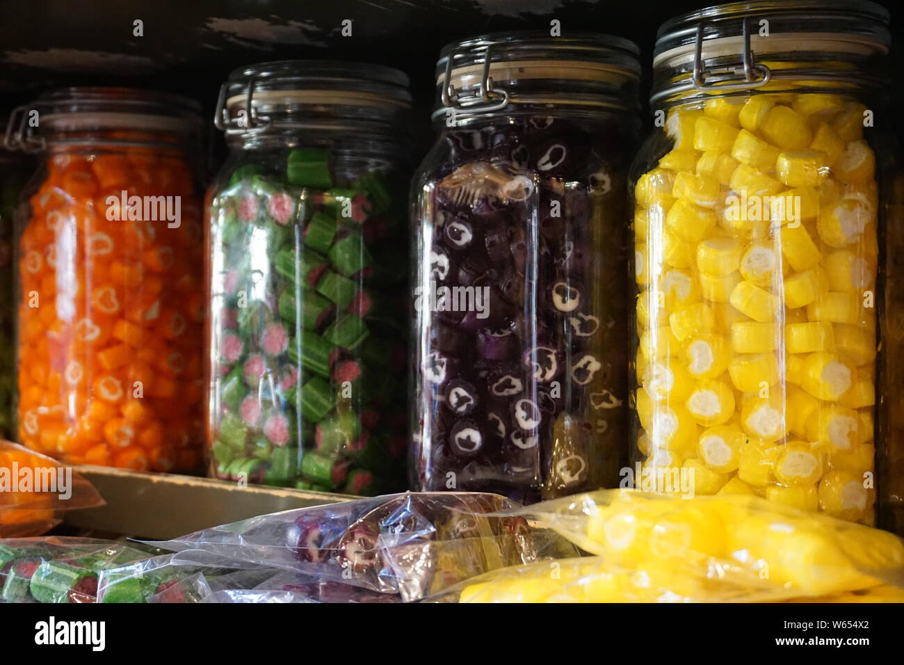 Remarkable sweet shop delicious beautiful various candy confectionery ...