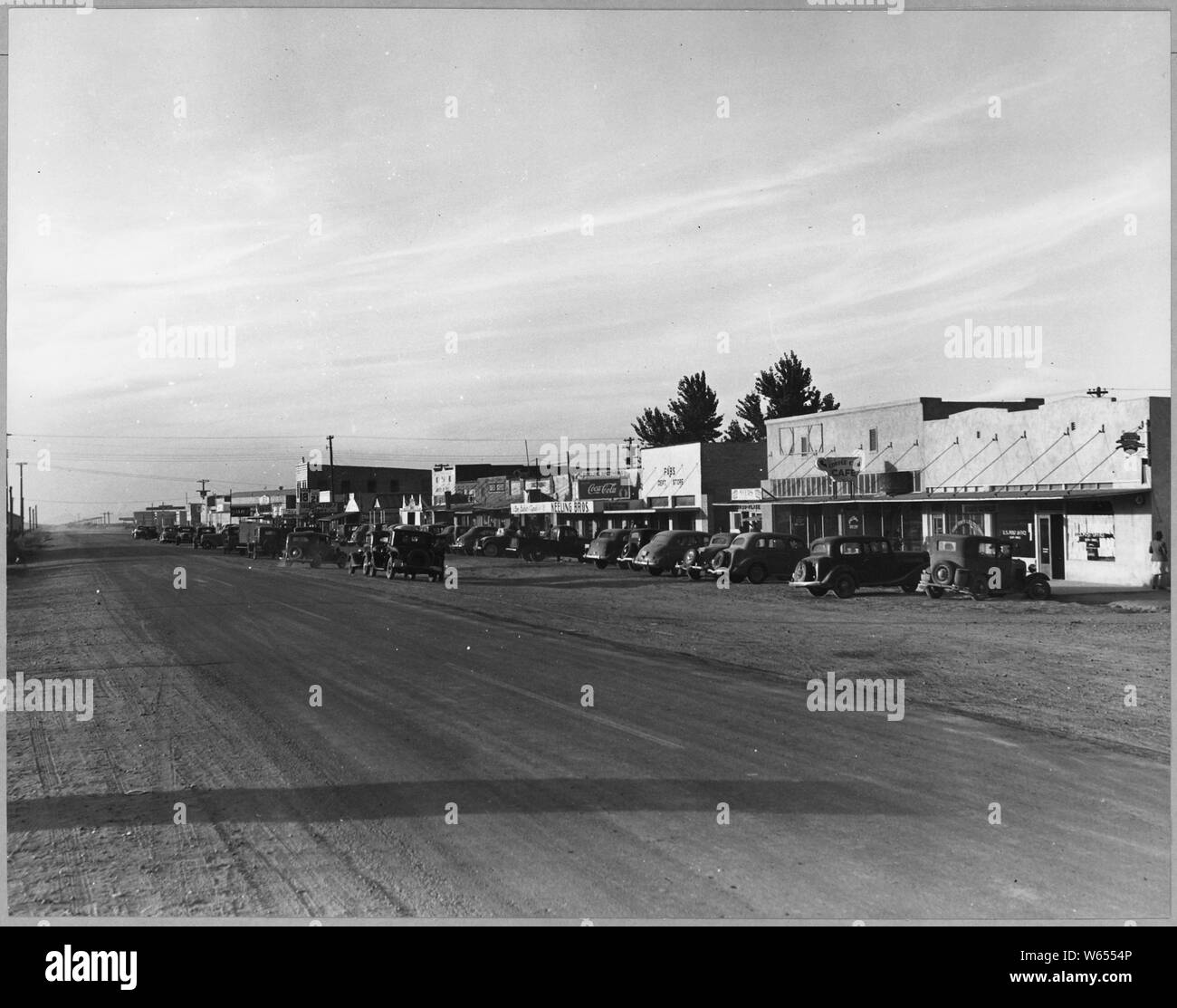 Eloy, Pinal County, Arizona. This is a typical Western cotton town ...