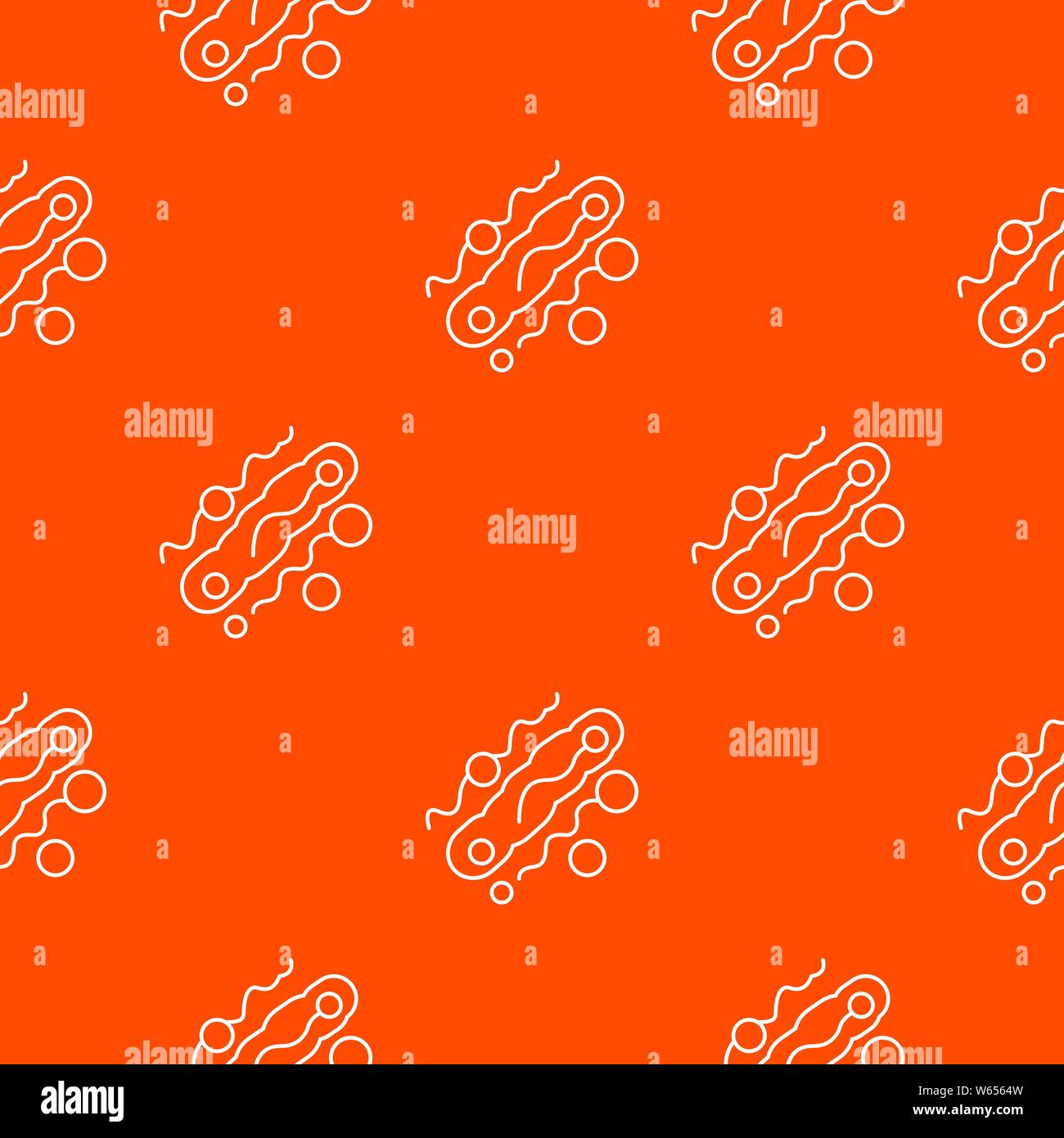 Corynebacterium pattern vector orange Stock Vector Image & Art - Alamy